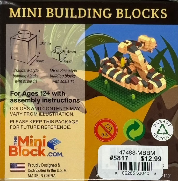 Rattlesnake Mini Building Blocks – Canyonlands Natural History Association