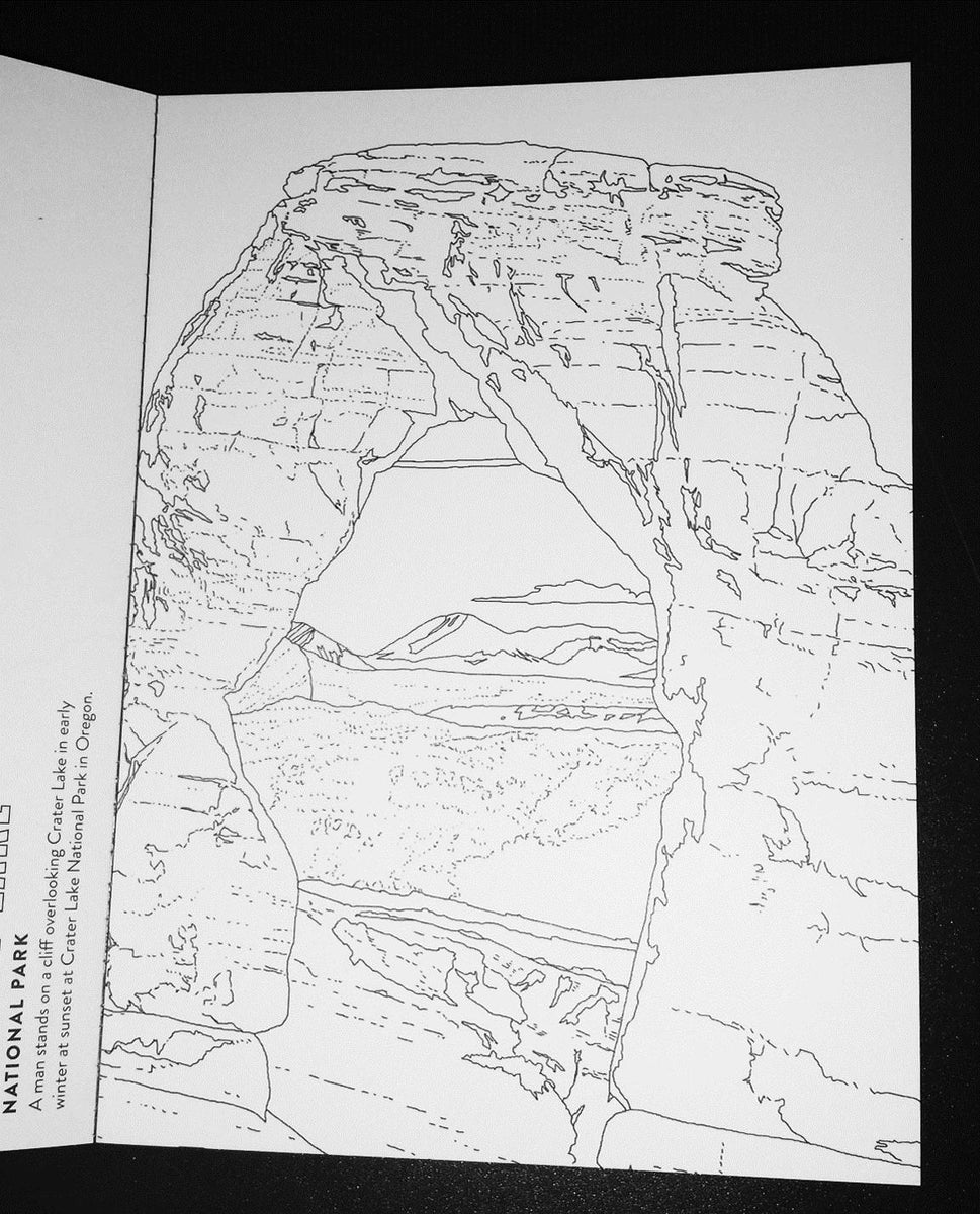 postcard coloring book