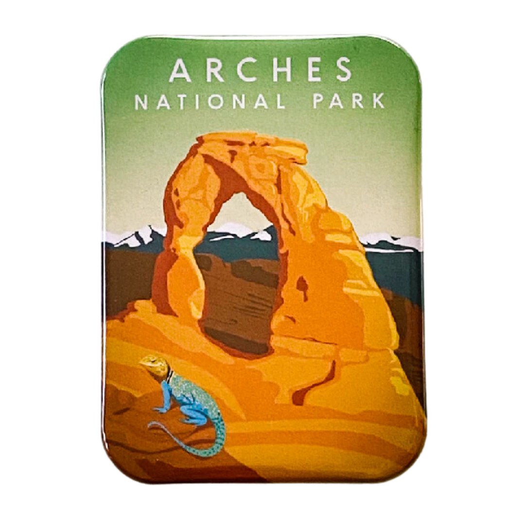 Arches Delicate Arch Magnet – Canyonlands Natural History Association