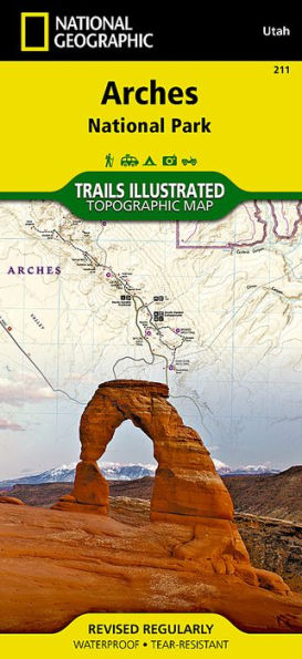 Arches National Park Map – Canyonlands Natural History Association