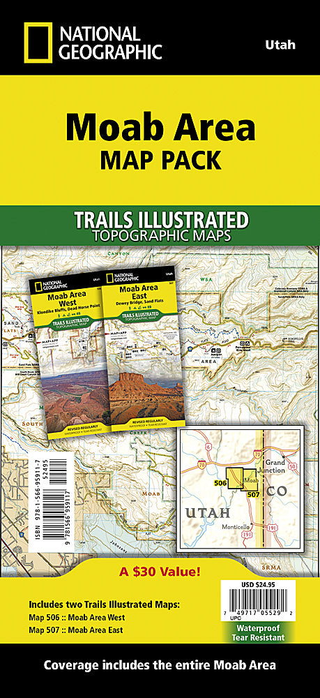 Moab Area Map Pack – Canyonlands Natural History Association