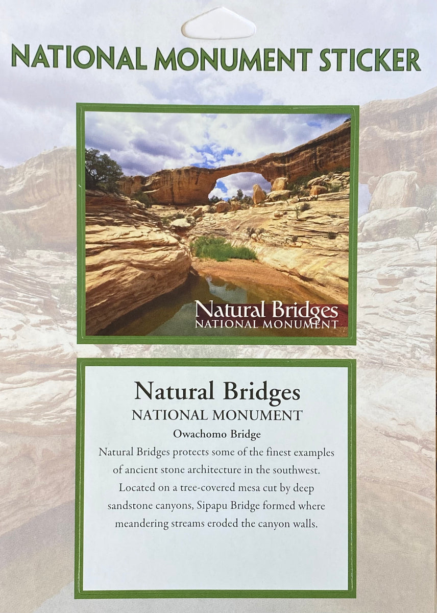Natural Bridges National Monument Sticker – Canyonlands Natural History ...