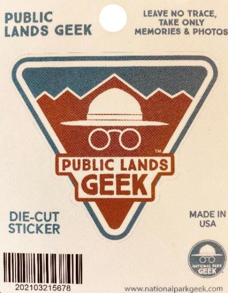 Public Lands Geek Sticker – Canyonlands Natural History Association